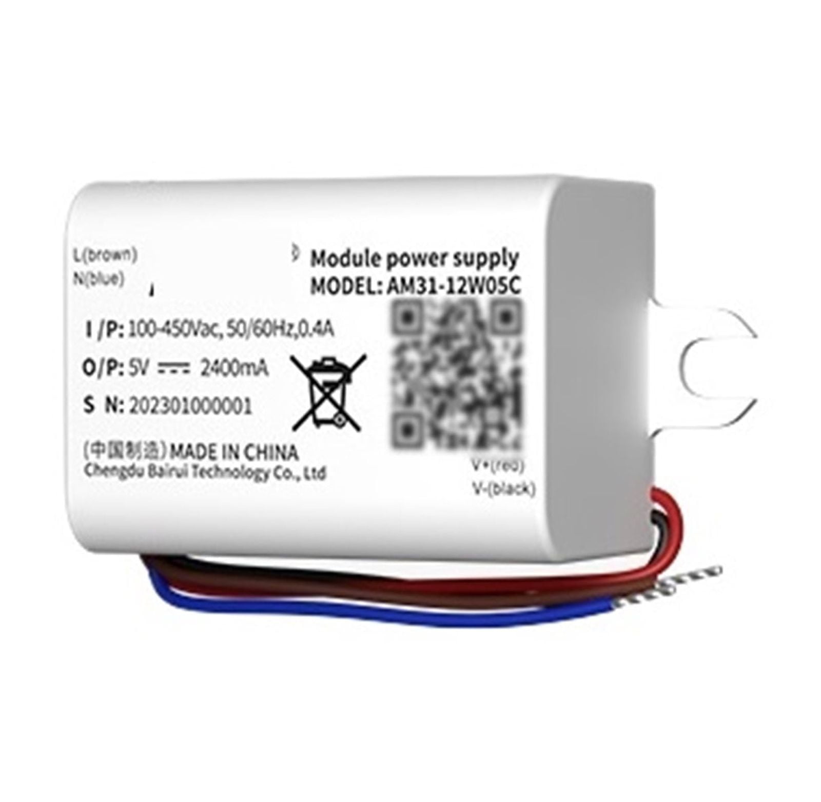 AM31-12W AC-DC Step-down Power Module |to 5V2.4A|12W|380V To 12V1A ...