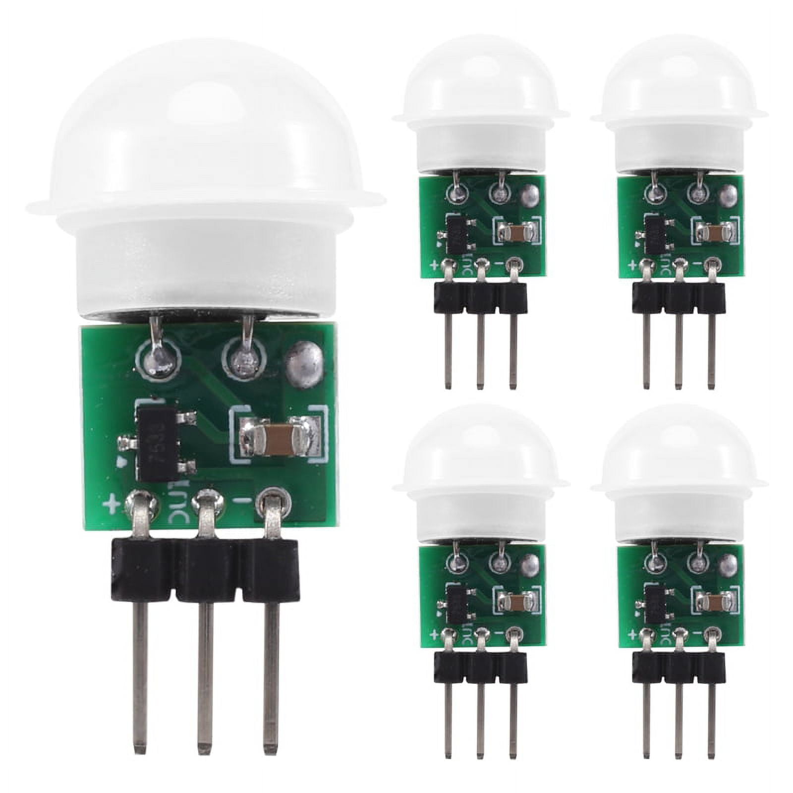 AM312 PIR Sensor,5 Pack PIR Motion Sensor Outdoor Mini Pyroelectric PIR Human IR Sensor Module ...
