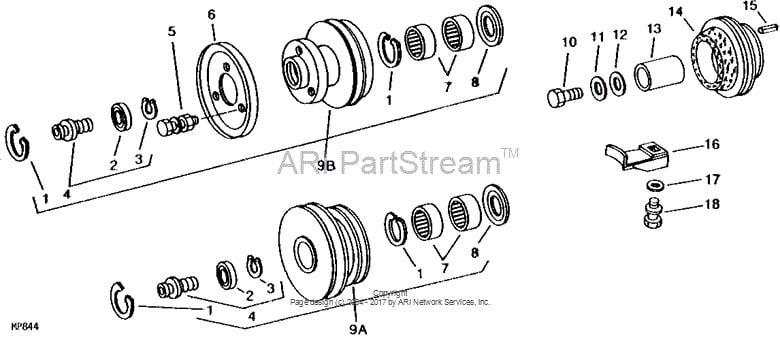 AM31479 PULLEY fits JOHN DEERE (New OEM) - Walmart.com