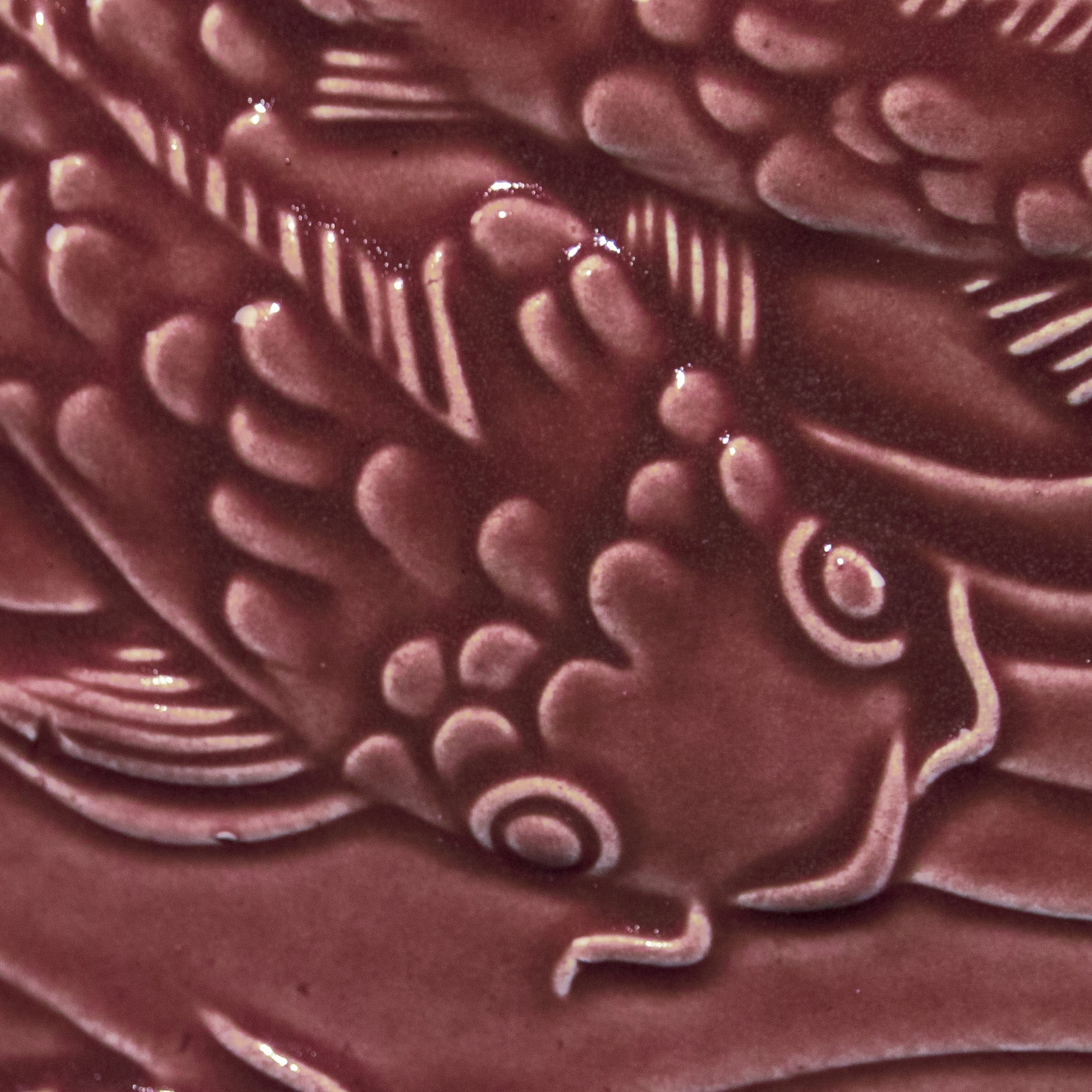 AMACO Low Fire Gloss Glaze, LG-34 Red Brown, Transparent, Pint ...