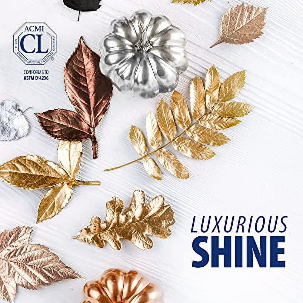 AMACO Rub n Buff Wax Metallic Finish - 2 Rub n Buff Silver Leaf 15ml ...