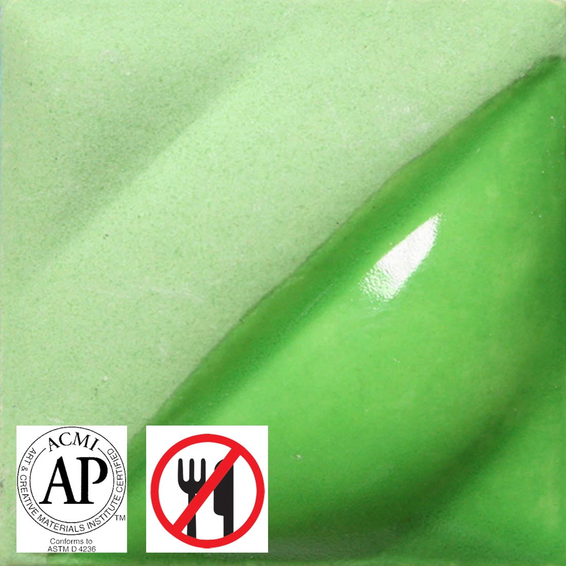 Amaco Lead-Free Velvet Underglaze - Light Green, 2 oz - Walmart.com