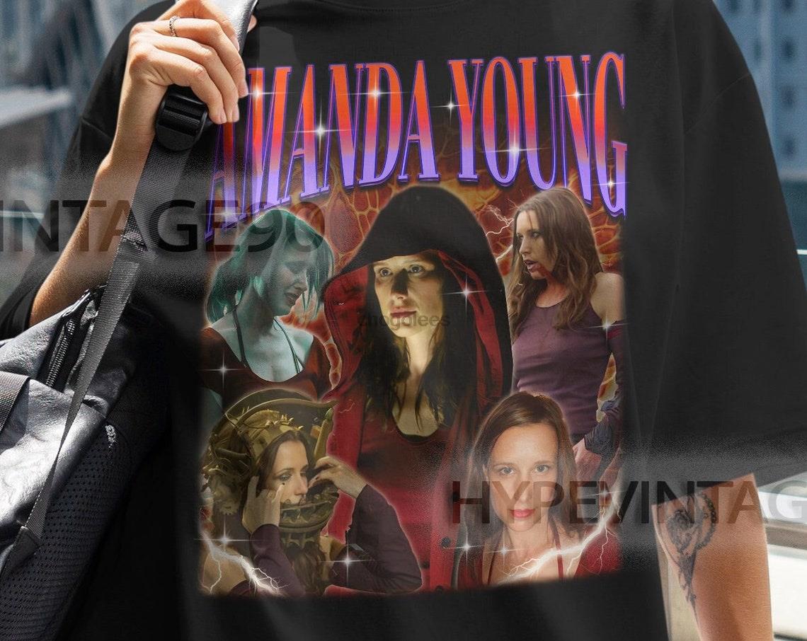 AMANDA YOUNG Vintage Shirt Amanda Young Homage Actor Amanda Young Actor ...
