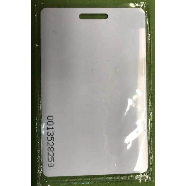 AMANO Standard RFID Prox Slim ISO Cards (for MTX-30, AFR-100, AFR-200 only) sold in packs of 20 ...