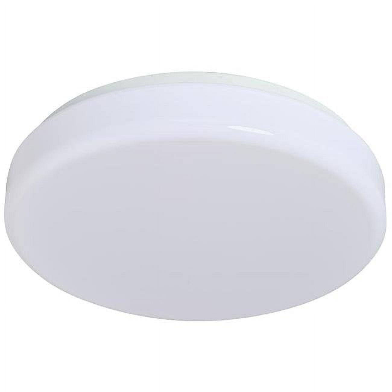 AMAX Lighting LED-V002L 14 x 3 in. LED Ceiling Fixture Drum - White ...
