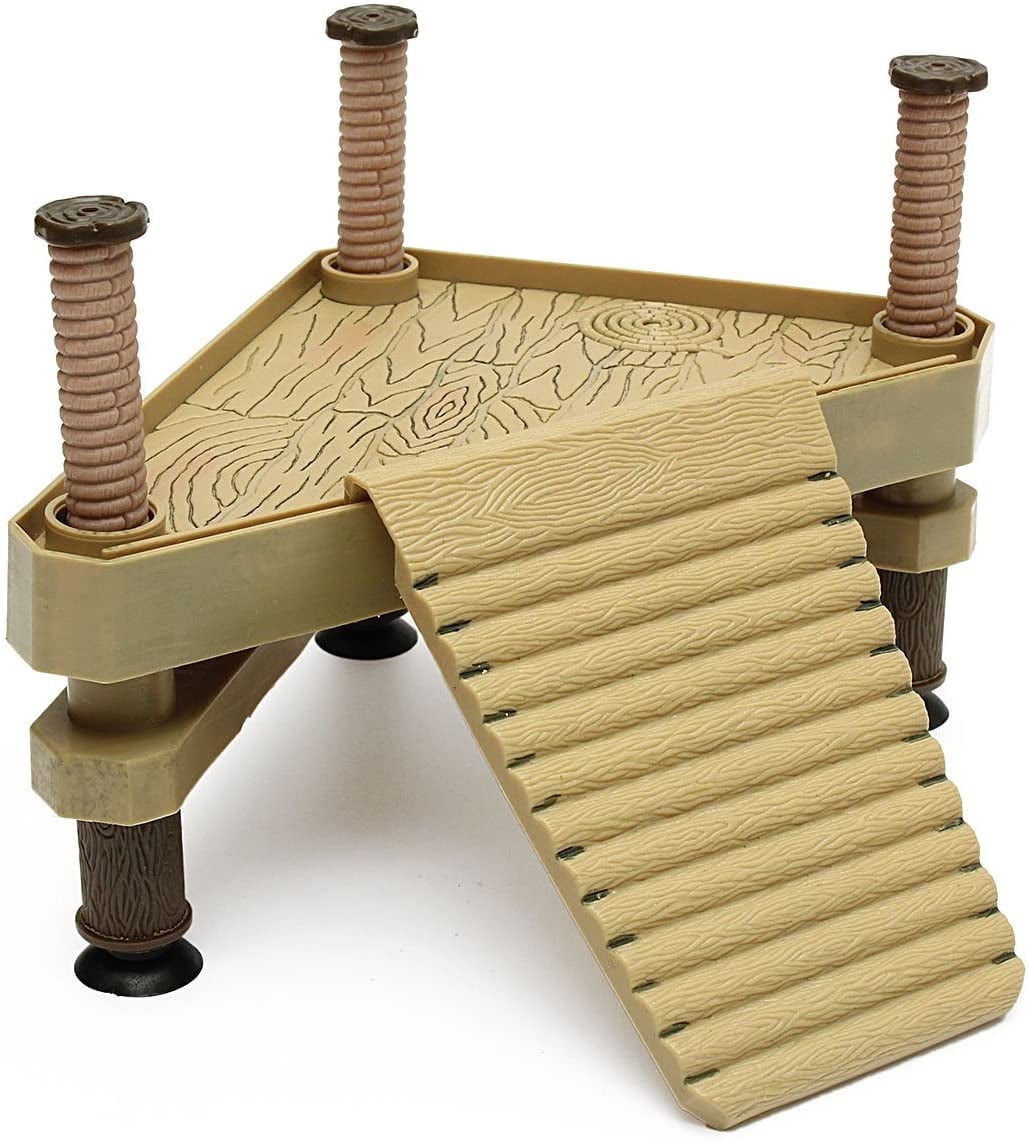 AMAXUN Floating Turtle Pier Rectangular Terrapin Dock Frogs Reptile ...