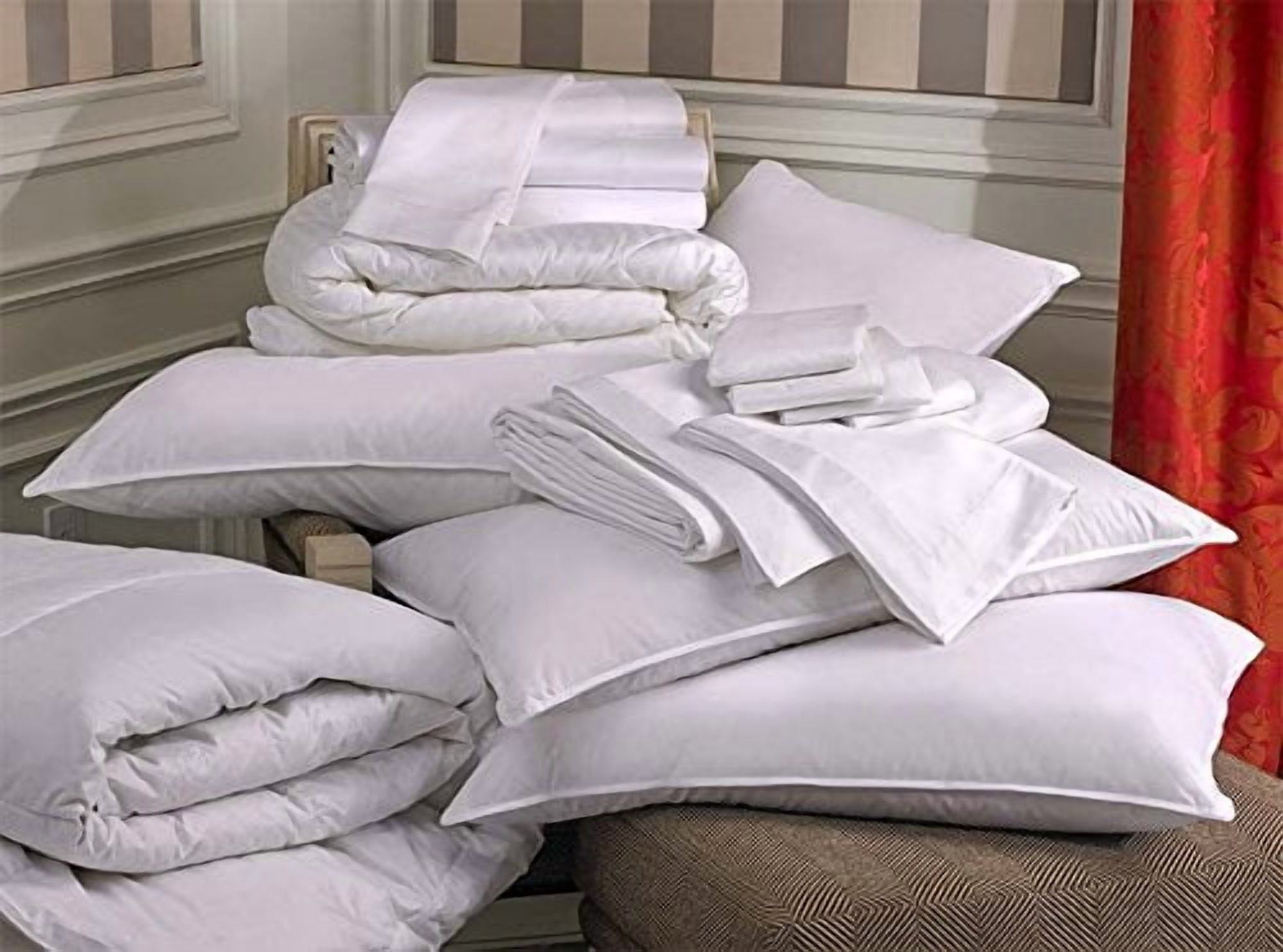 AMAY 500 Thread Count Sheet Set fits Upto 10-12 Inches Deep Pocket 100% ...