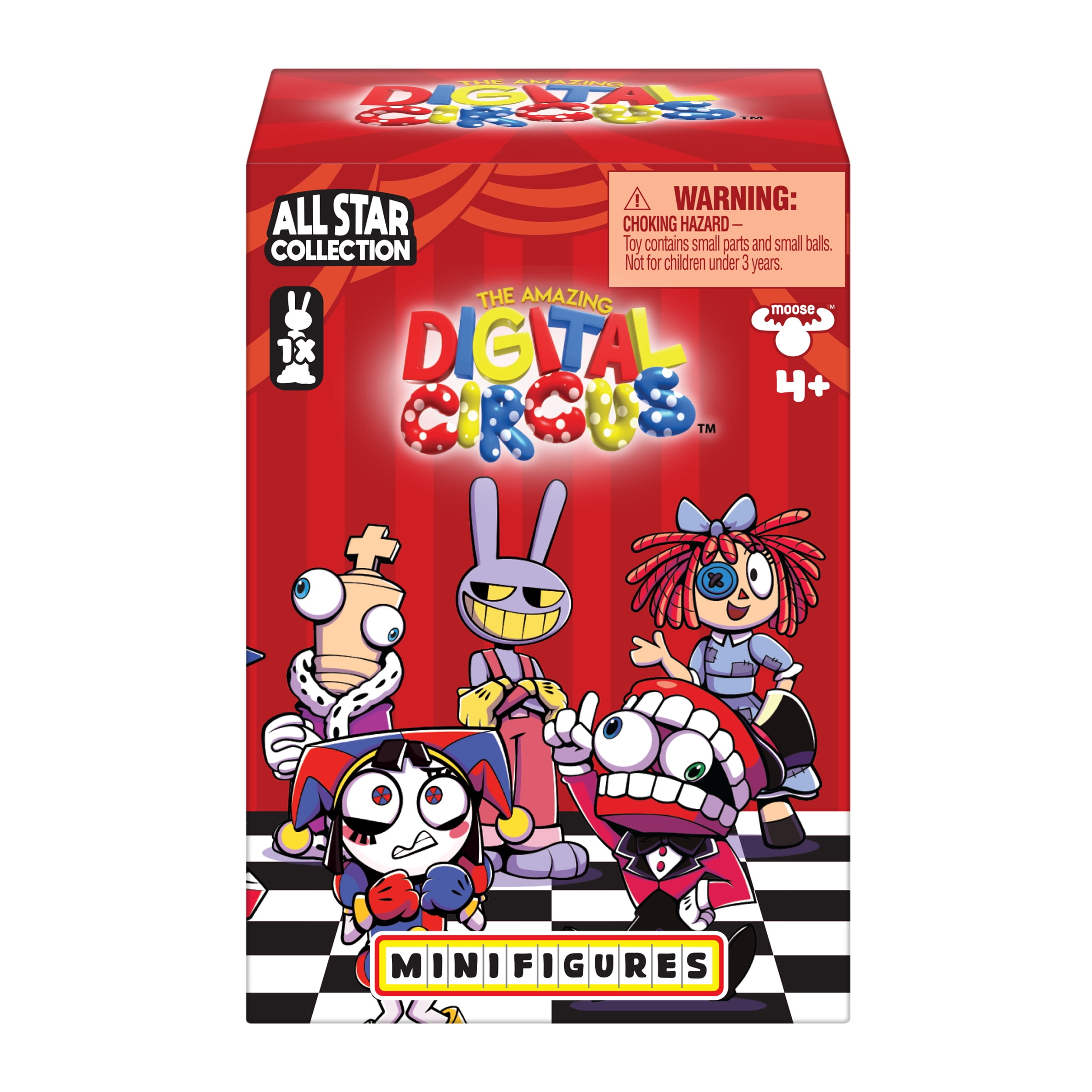 Amazing Digital Circus 2" Mini Figures All Star Collection, 10 to ...