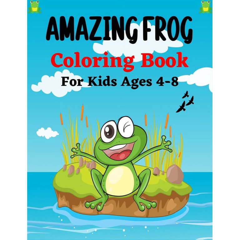 coloring sheets frogs