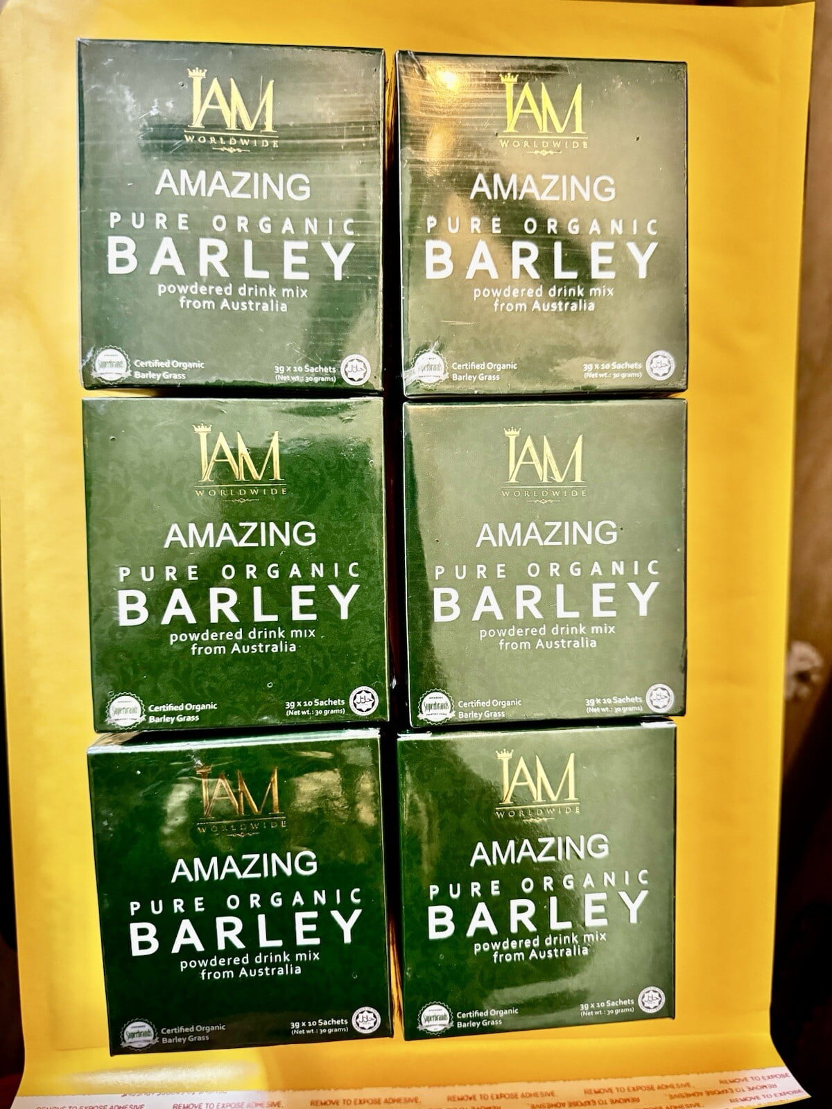 AMAZING PURE ORGANIC BARLEY ( 6 SEALED BOXES) - Walmart.com