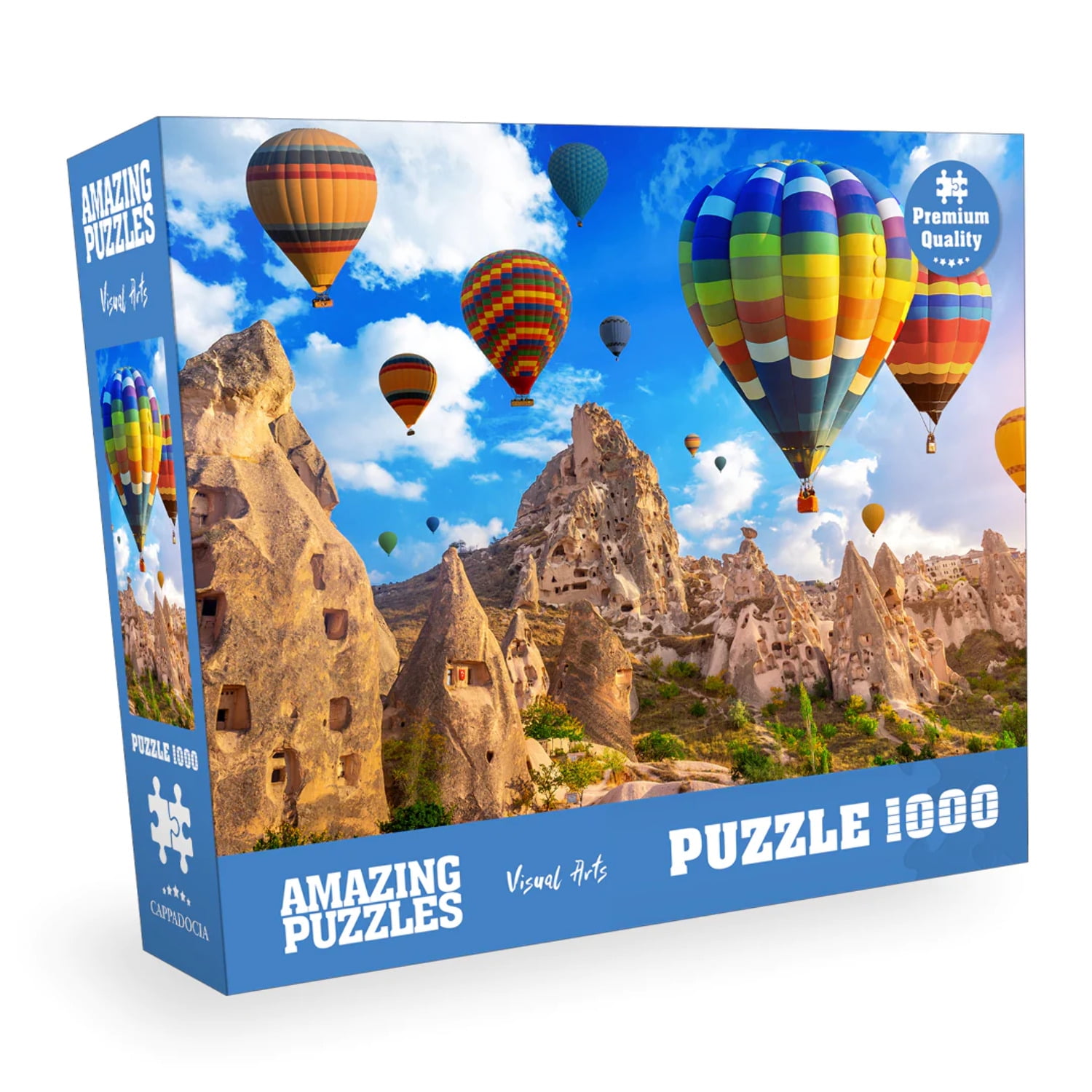 AMAZING PUZZLES 1000 Piece Jigsaw Puzzle for Kids and Adults 19x27in ...