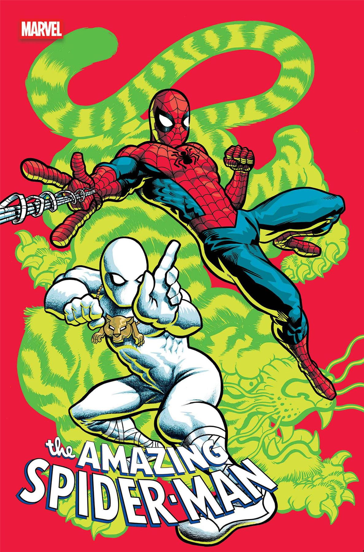 AMAZING SPIDER-MAN #13 J. GONZO WHITE TIGER TEAM-UP VARIANT Marvel ...