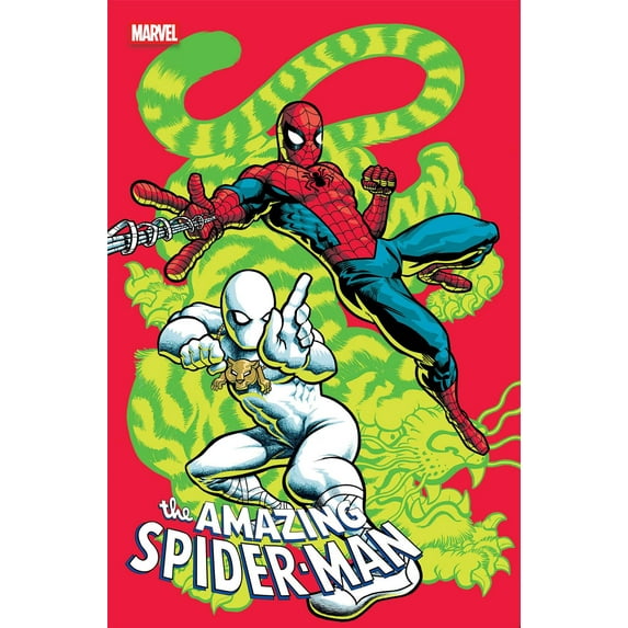 AMAZING SPIDER-MAN #13 J. GONZO WHITE TIGER TEAM-UP VARIANT Marvel Comic Book 2025 - Walmart.com