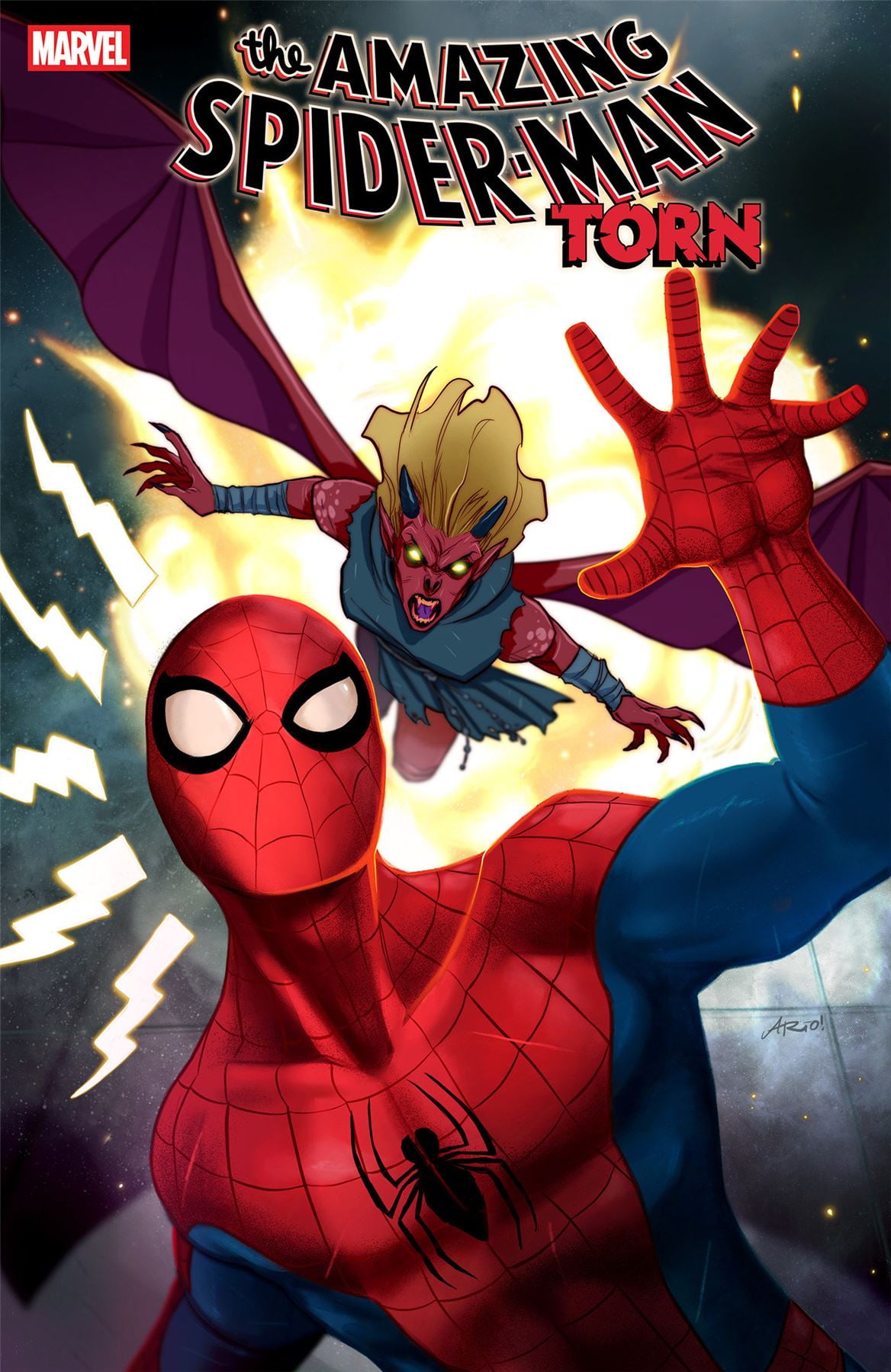 AMAZING SPIDER-MAN: TORN #2 ARIO ANINDITO VARIANT Marvel Comic Book ...