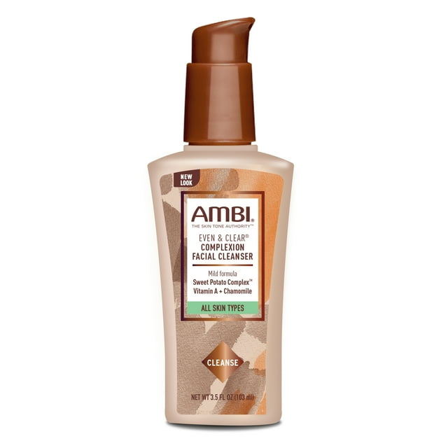 AMBI Skin Care Even & Clear Complexion Facial Cleanser - Walmart.com