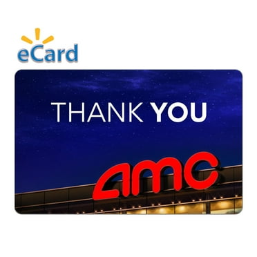 AMC Theatres $25 Gift Card - Walmart.com