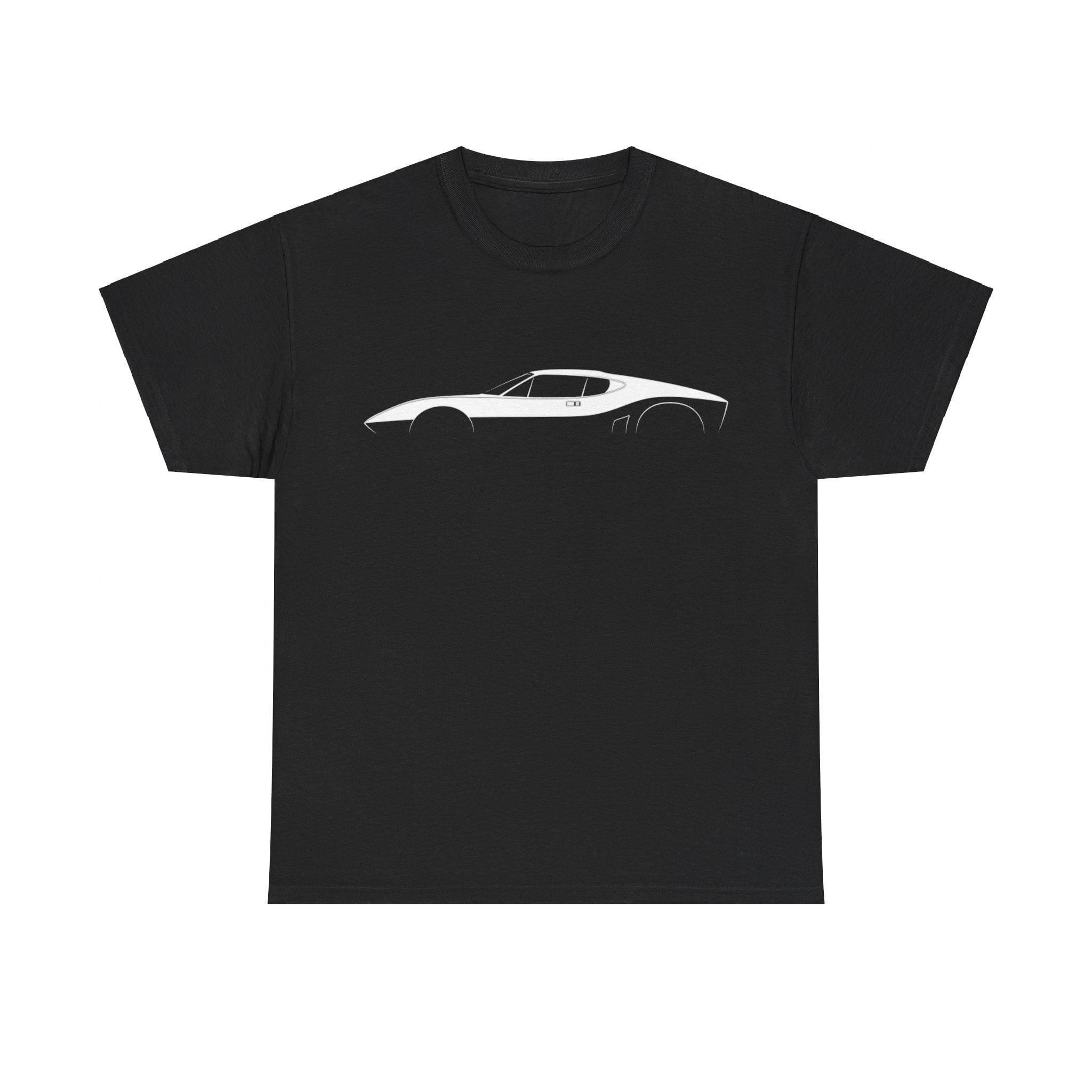 AMC AMX3 Silhouette Car T-shirt (Black, M) - Walmart.com