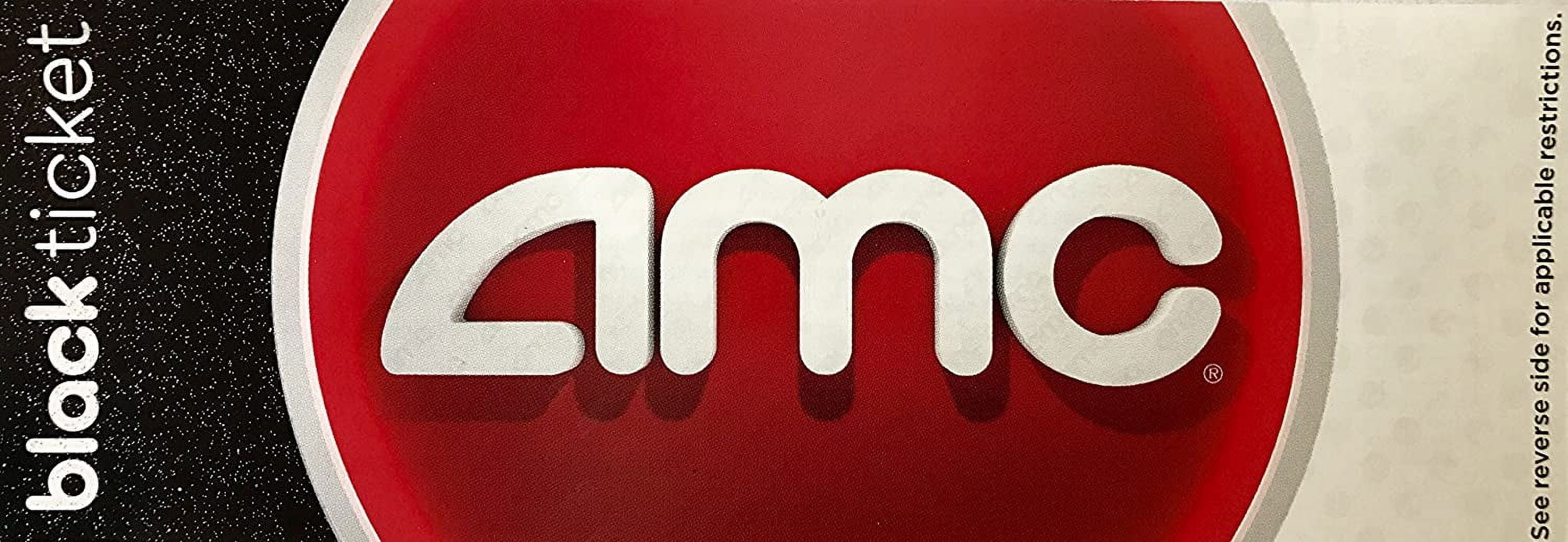 AMC Black Movie Ticket (2 Pack) - Walmart.com