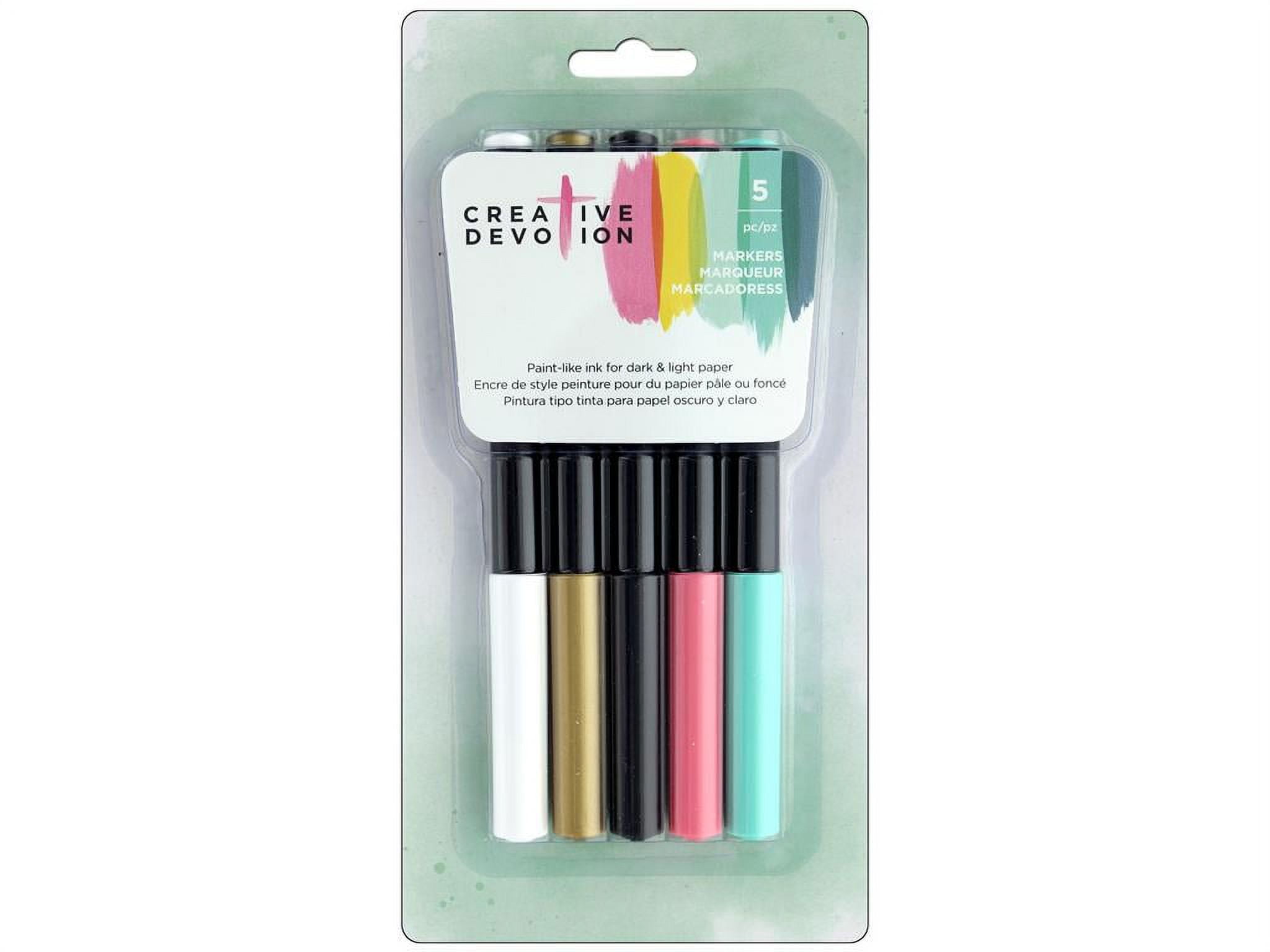 AMC Creative Devotion Opaque Marker 5pc - Walmart.com