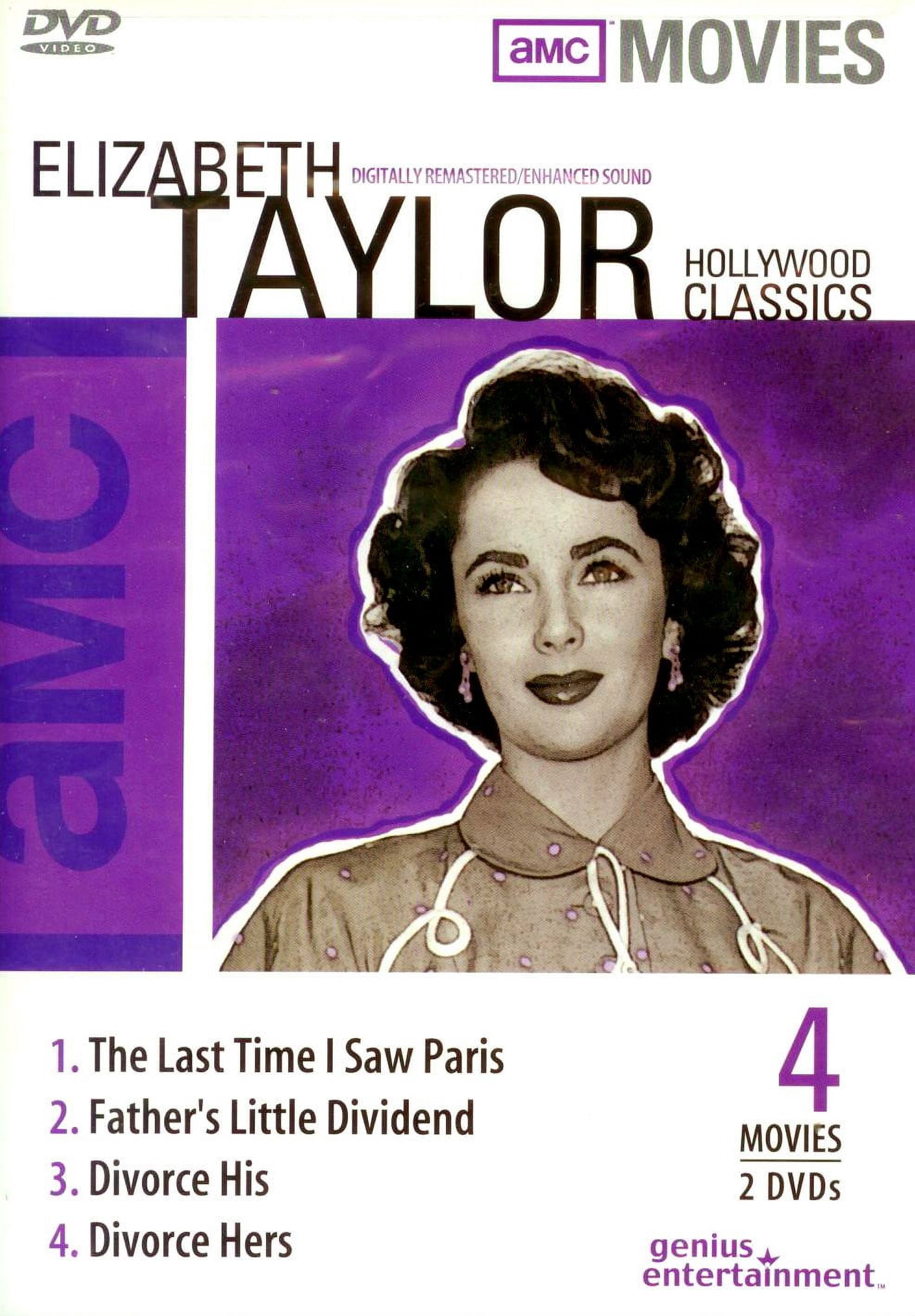 AMC Movies: Elizabeth Taylor Hollywood Classics DVD NEW - Walmart.com