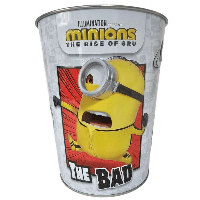 AMC Promotional Minions Movie The Rise of Gru Popcorn Tin Bucket The ...