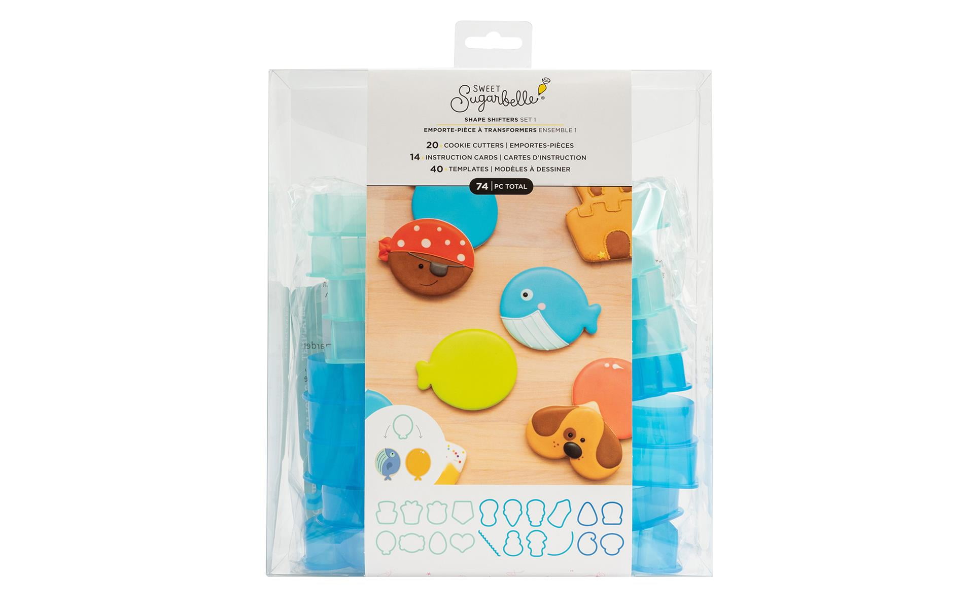 AMC Sugarbelle Cookie Cutter ShapeShifterSet1 74pc - Walmart.com