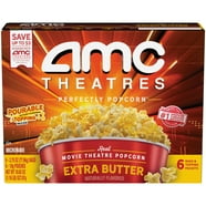 AMC Theatres Classic Butter Ready to Eat Popcorn, Authentic Movie ...