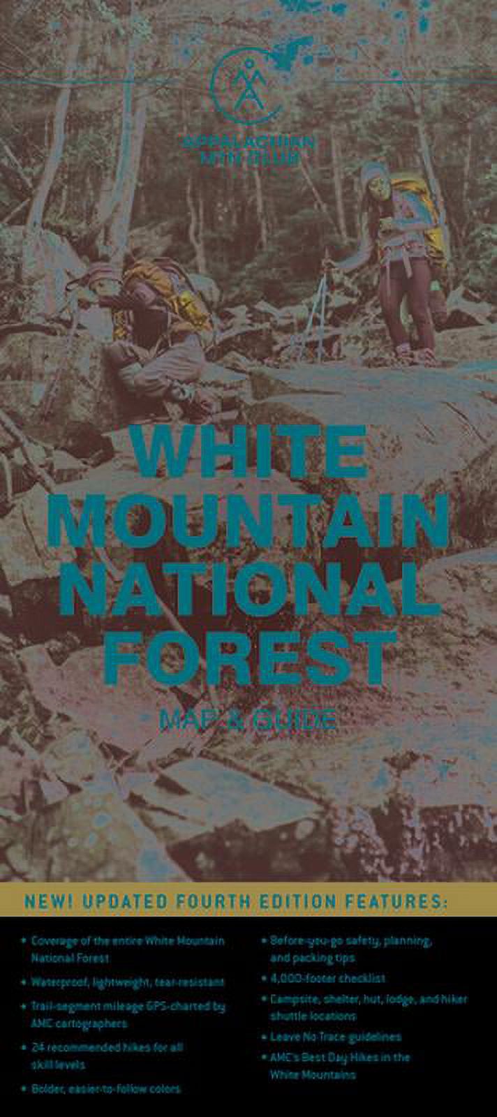AMC White Mountain National Forest Map & Guide (Edition 4) (Sheet map ...