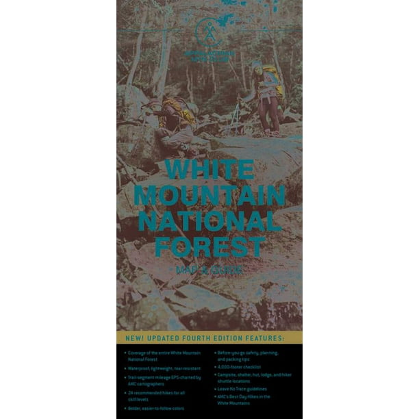 AMC White Mountain National Forest Map & Guide (Edition 4) (Sheet map ...
