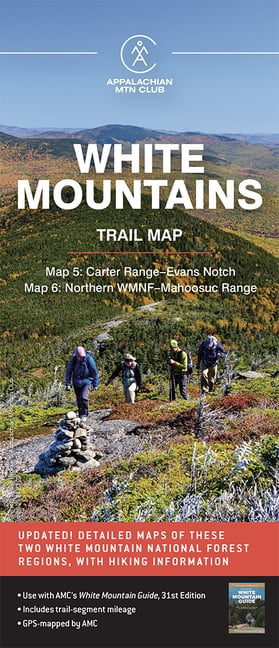 AMC White Mountains Trail Map 5-6: Carter Range-Evans Notch and North ...