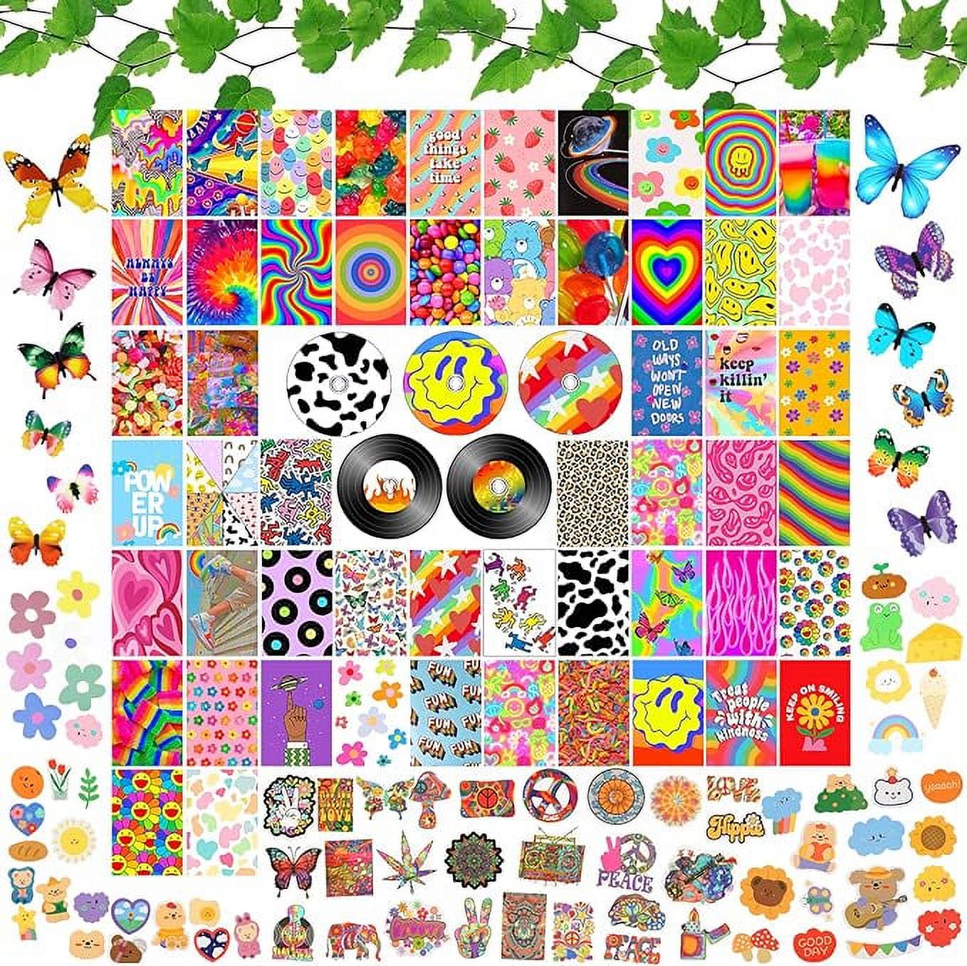 AMCEMIC 133PCS Indie Room Decor Indie Wall Photo College Kit,Y2k ...