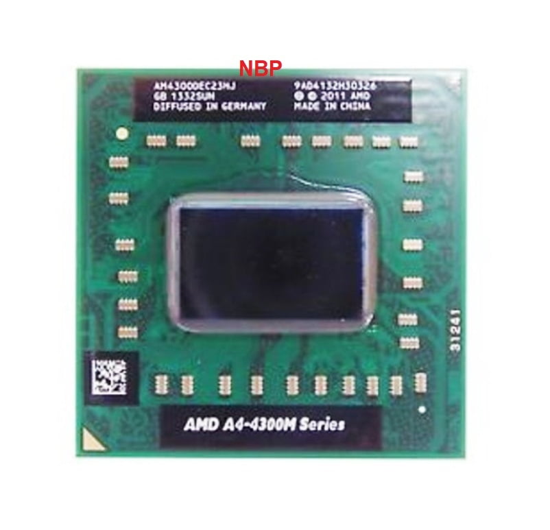 AMD A4-4300M 2.5Ghz Socket FS1r2 CPU Processor AM4300DEC23HJ - Walmart.com