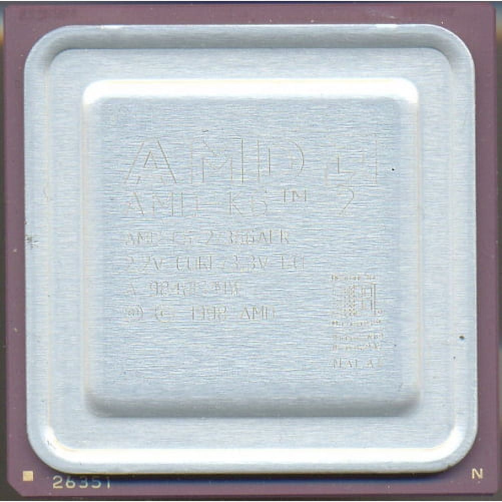AMD AMD-K6-2/366AFR 366 MHz super socket 7 CPU. AMD-K6-2/366AFR ...