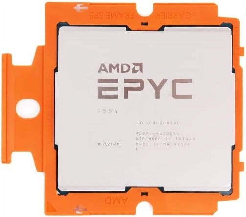 AMD Epyc 9554 Processor 64 Core 3.1GHz 256MB L3 Cache TDP 360W SP5 ...