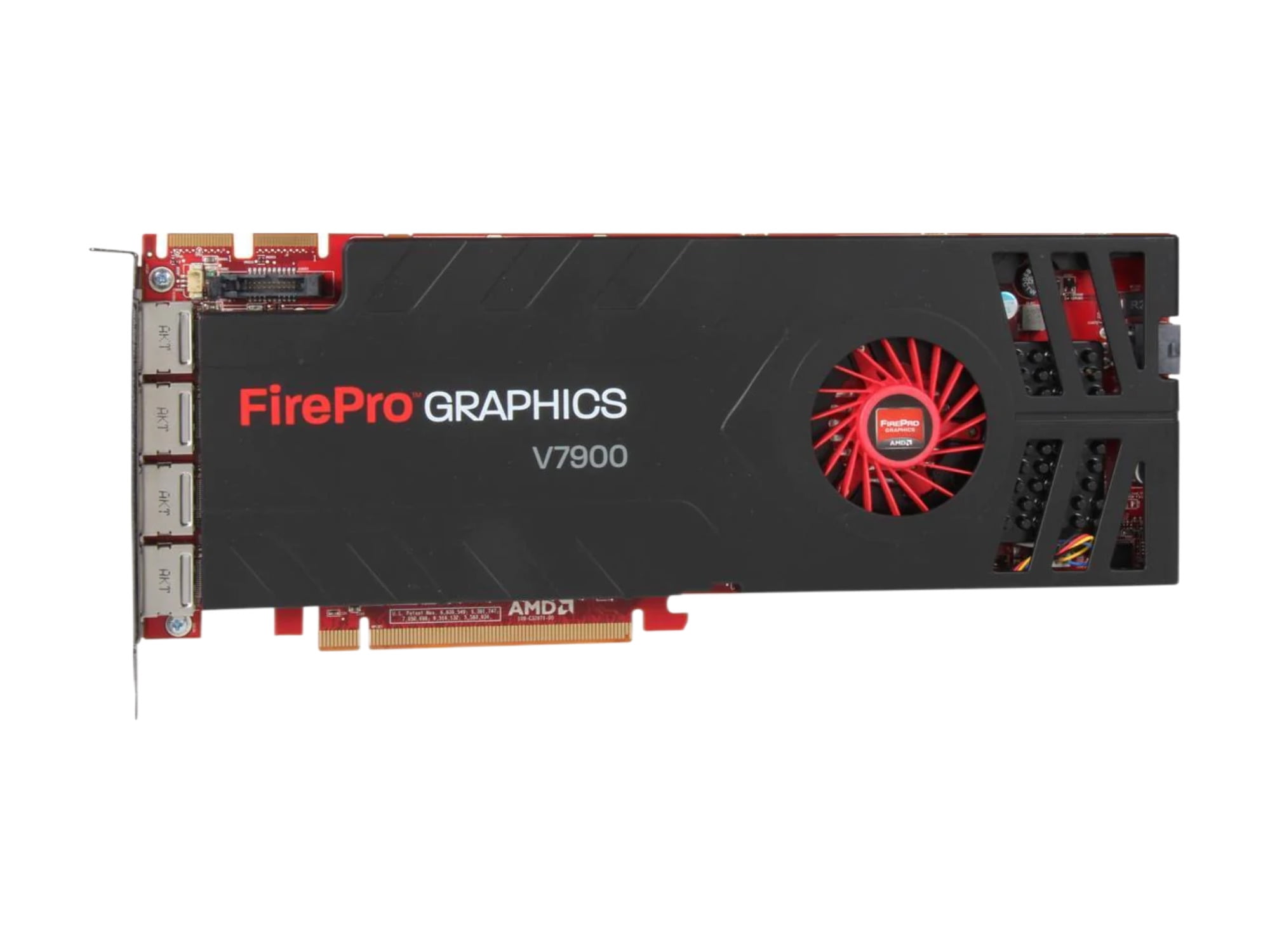 AMD FirePro V7900 2GB 4XDP PCIe HF Workstation Graphics Card - Walmart.com