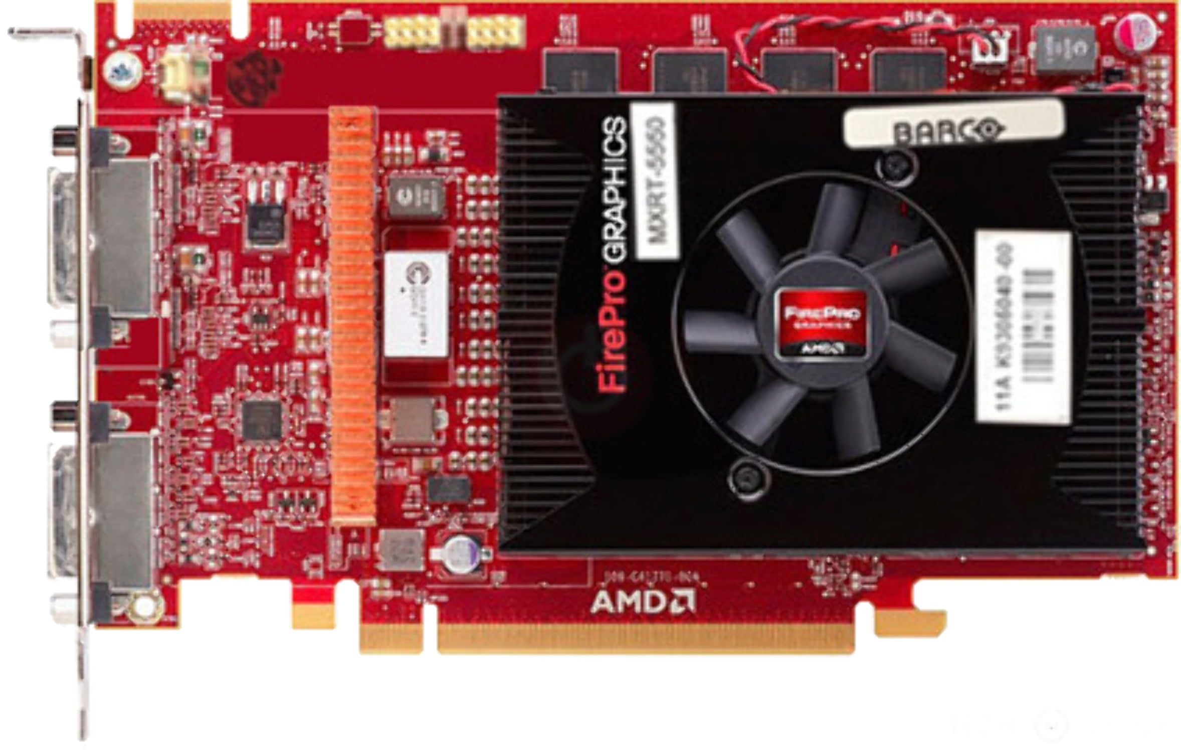 AMD MXRT-5550 2GB Dual DVI PCIe Graphics Card K9306040 - Walmart.com