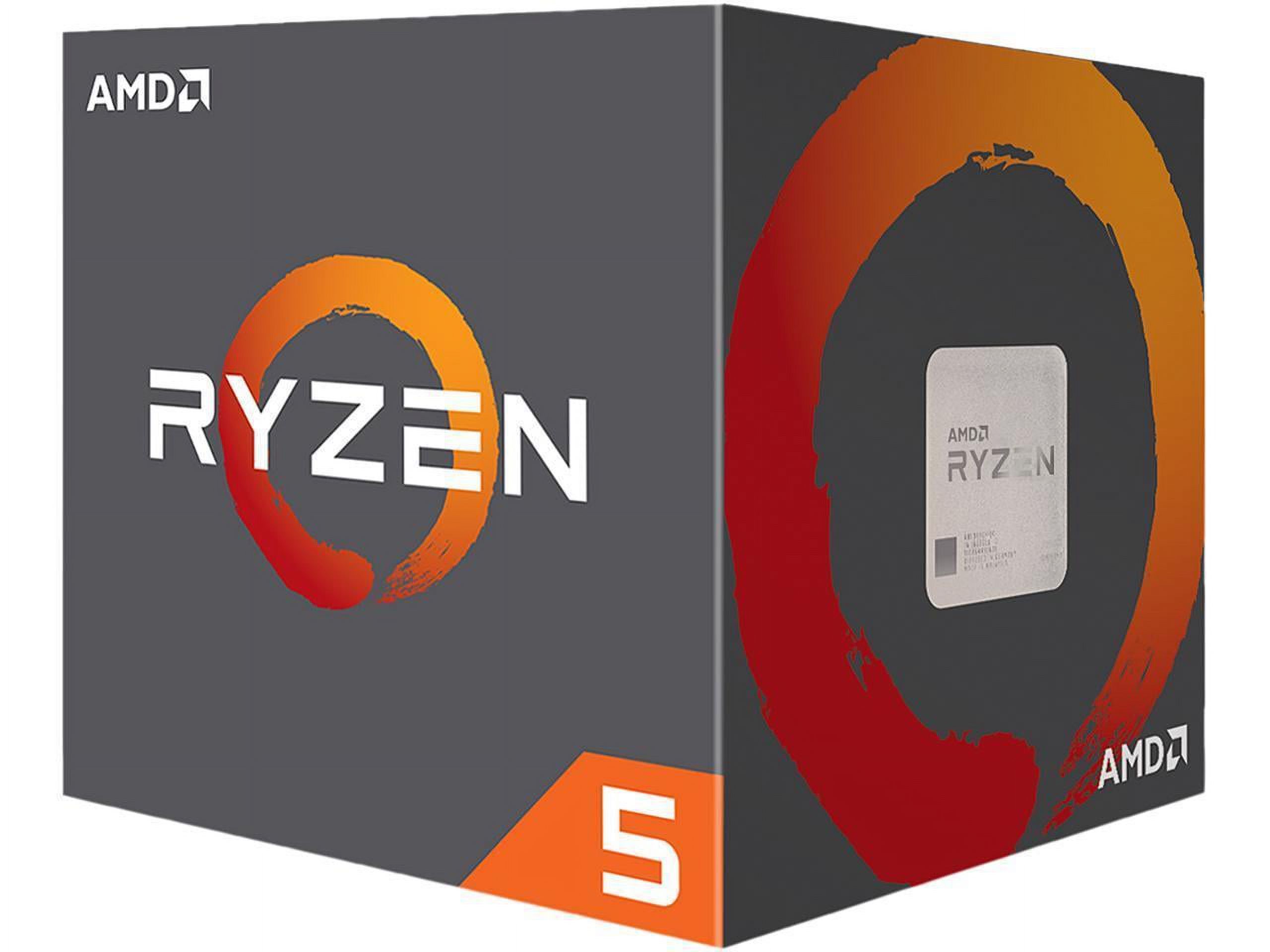 AMD Ryzen 5 5600 3.5 GHz 6-Core AM4 Processor with Wraith Stealth Cooler - 100-100000927BOX ...