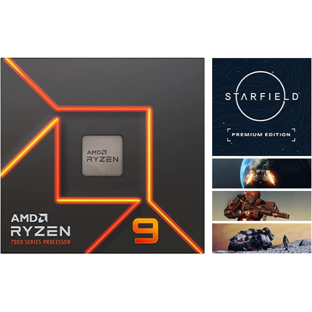 AMD Ryzen 9 7900X 12-core 24-thread Desktop Processor + Starfield ...