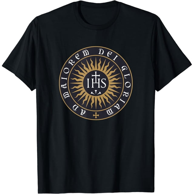 AMDG Ignatius of Loyola Society of Jesus Catholic T-Shirt - Walmart.com