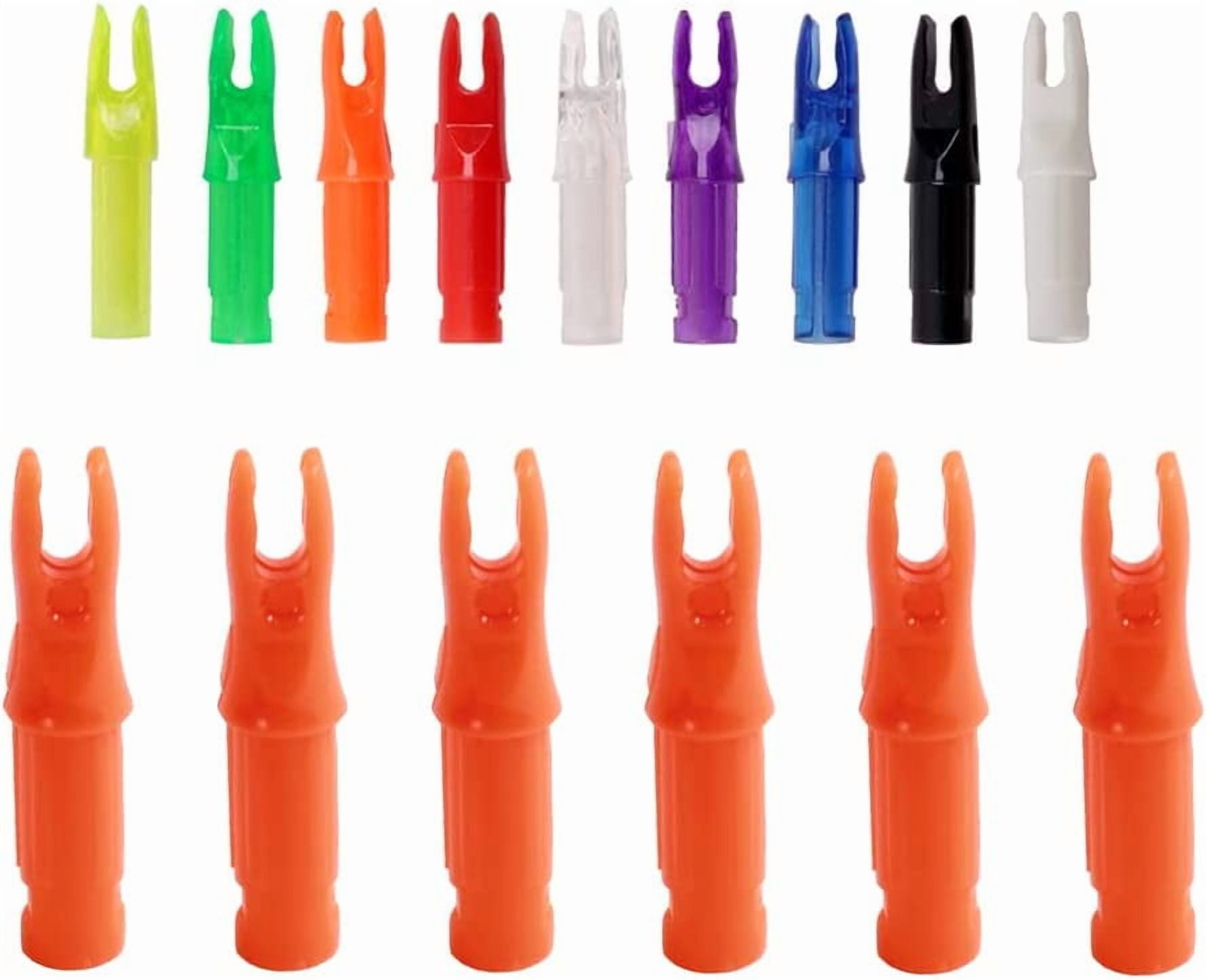 AME 50 Packs Archery Arrows Nocks - Arrow Inserts for Carbon Arrows ...