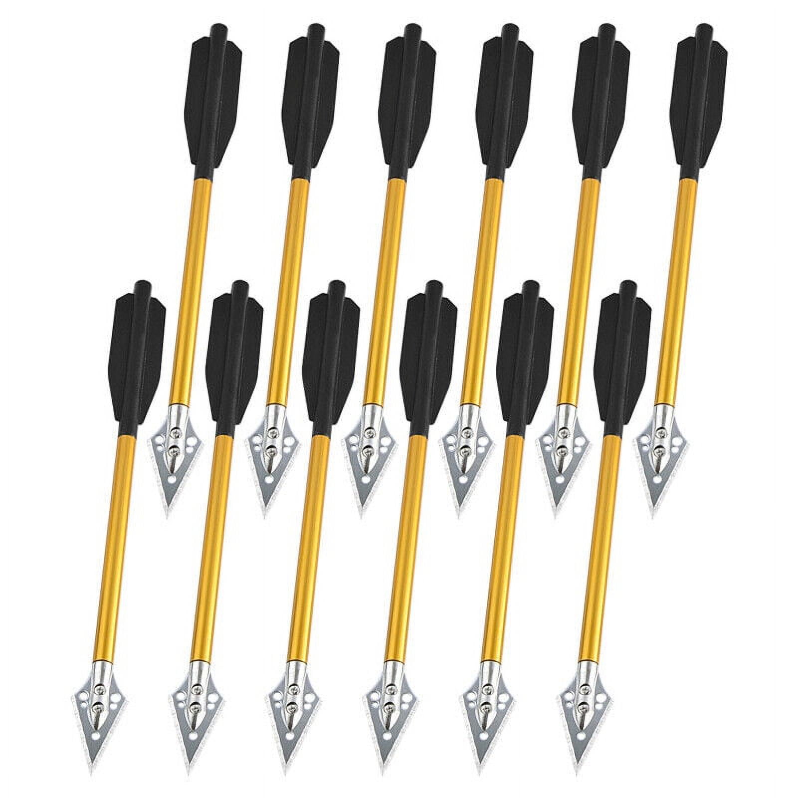 AME 6.7" Crossbow Bolts Aluminum Arrows Hunting Blade Broadhead Archery ...