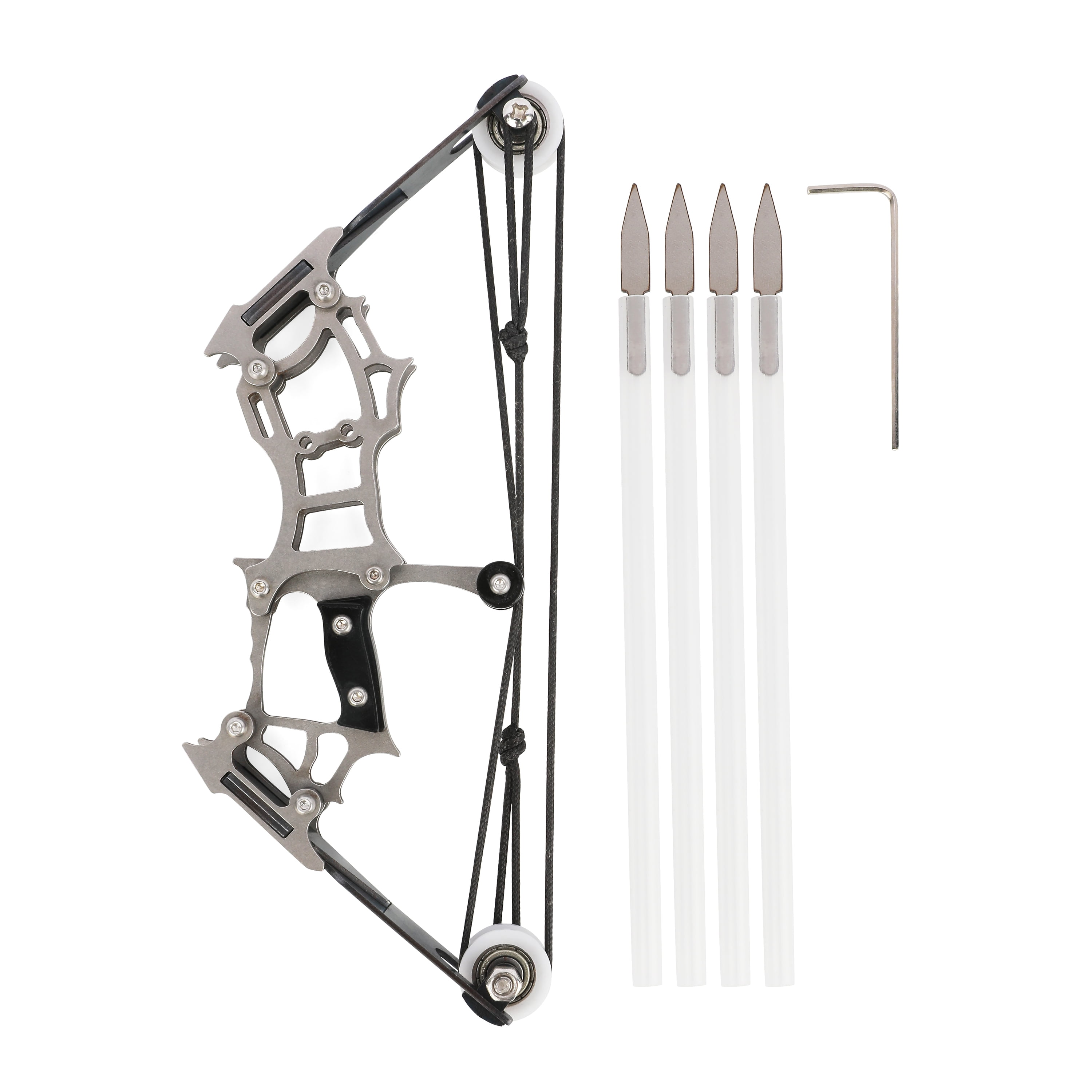 AME 6" Mini Compound Bow Set Arrows Archery Toy Kids Gift Target ...