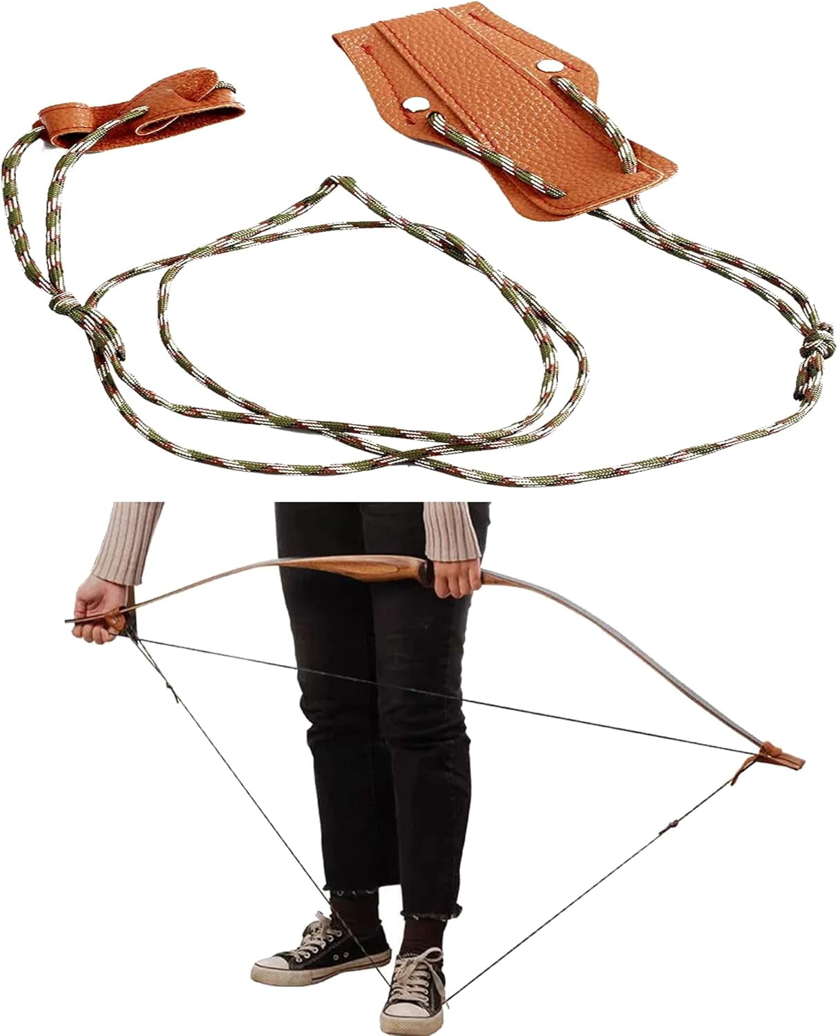 AME Archery Stringer Recurve Bow Stringer Tool, Longbow Stringer Tool ...