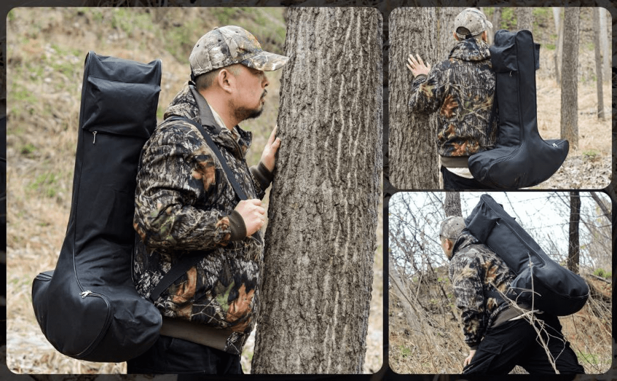 AME Crossbow Case Soft Tactical Crossbow Bag with Backpack Straps ...