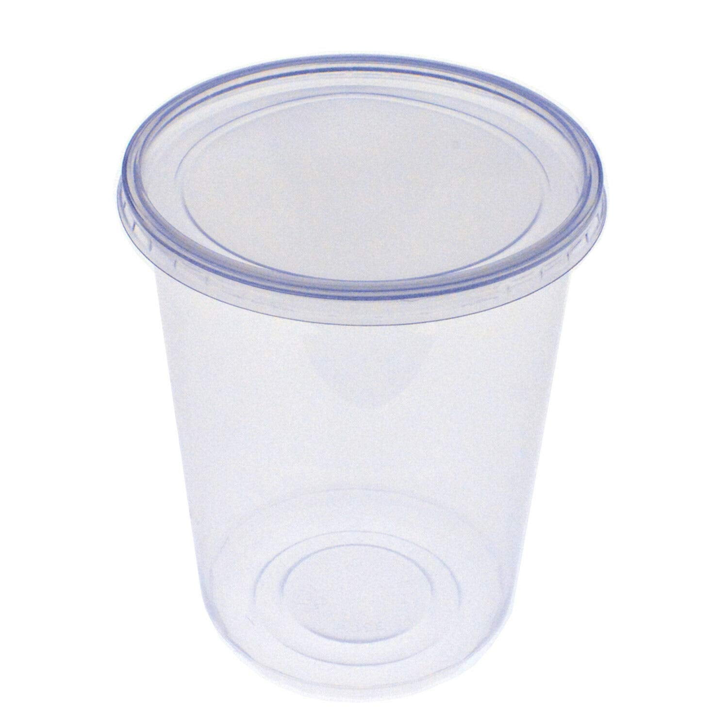 AME D'ESSENCE (1000 PC Combo 32 oz Ultra Clear Plastic Food Container ...