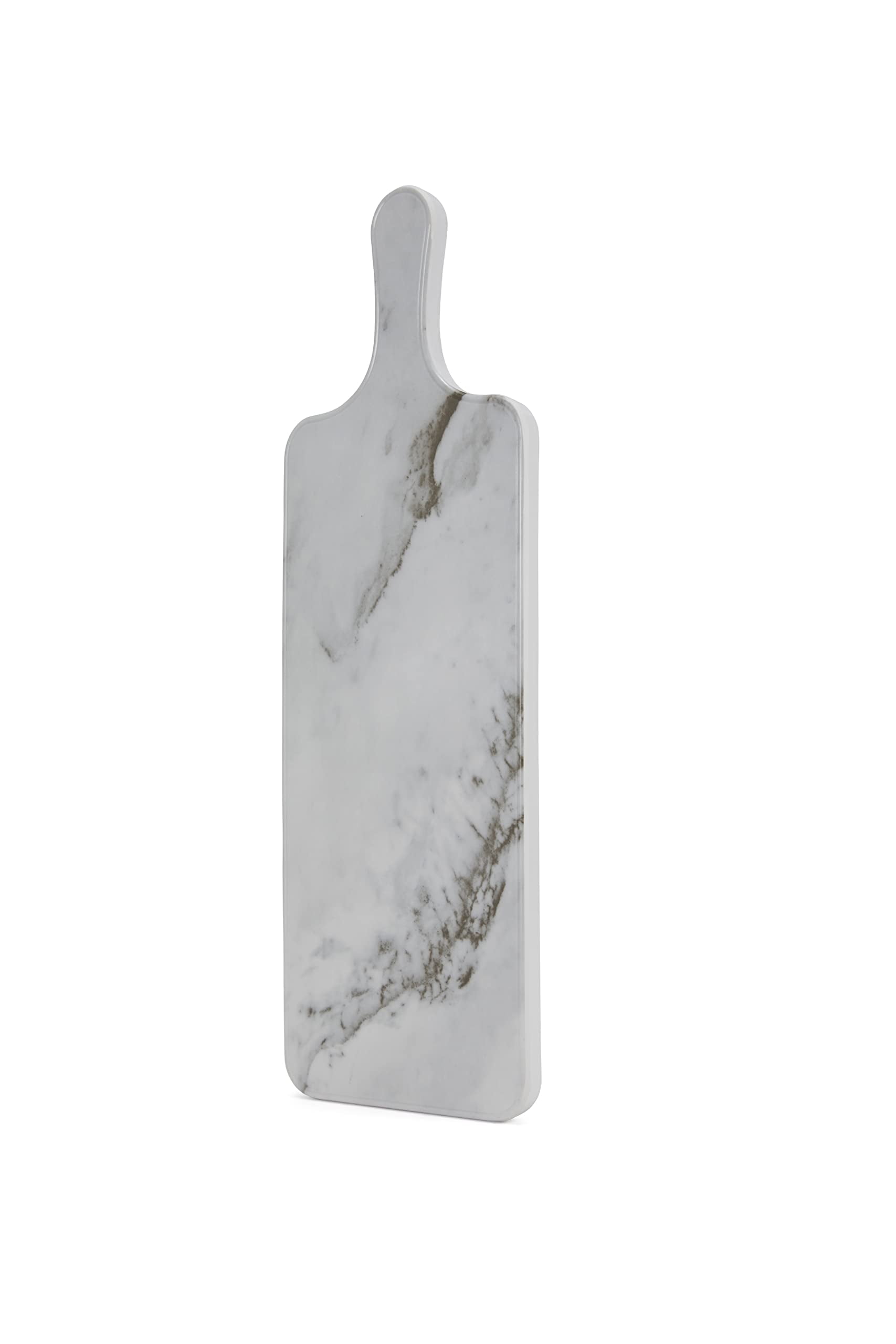 AME D'ESSENCE Serving Board Shadow Faux Marble Melamine with Handle 12 ...