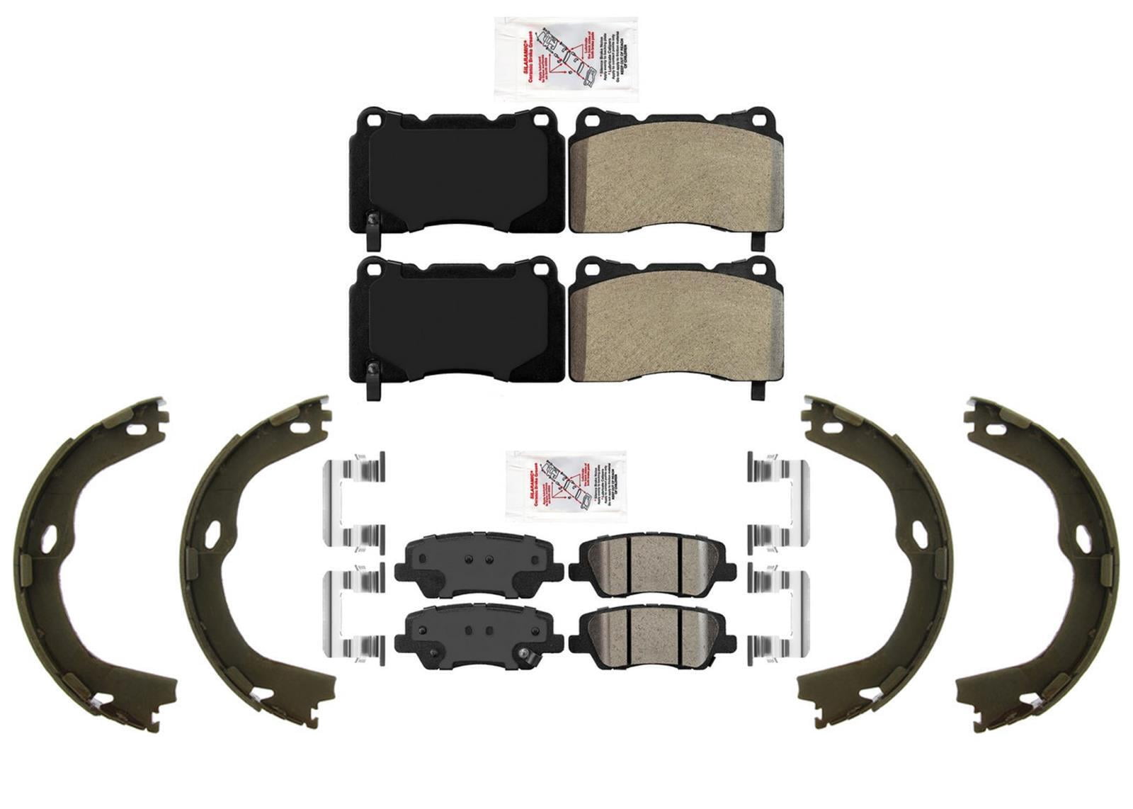 AME Disc Brake Pads & Parking Shoes for 2014-2019 for Cadillac for ATS ...
