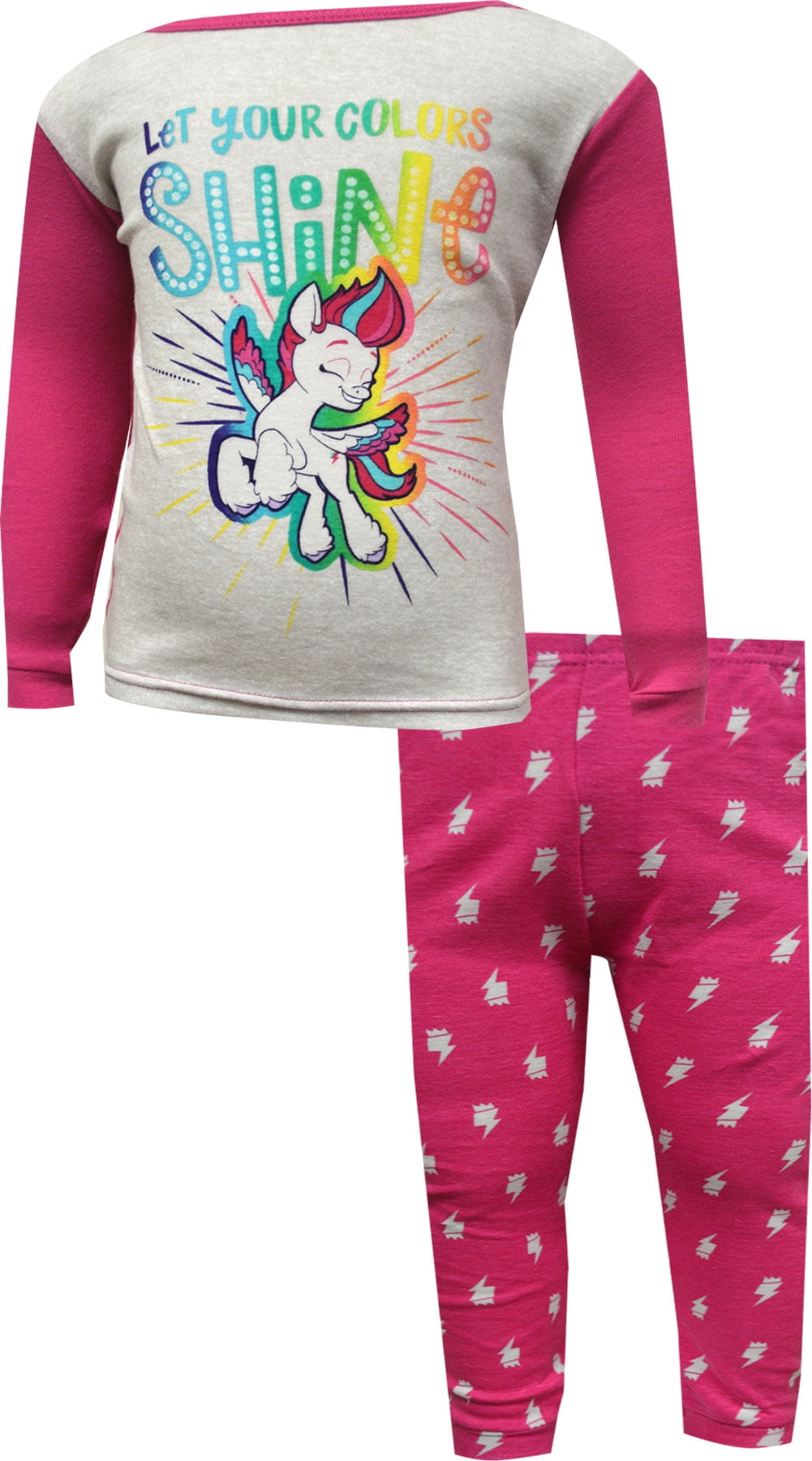 AME Girls' My Little Pony Let Your Colors Shine Zipp Storm Cotton ...
