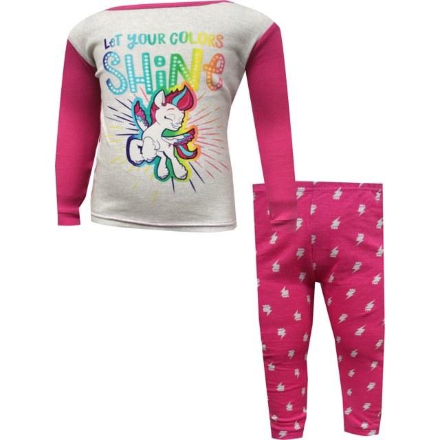 AME My Little Pony Zipp Storm Cotton Toddler Pajama Clothes - Walmart.com