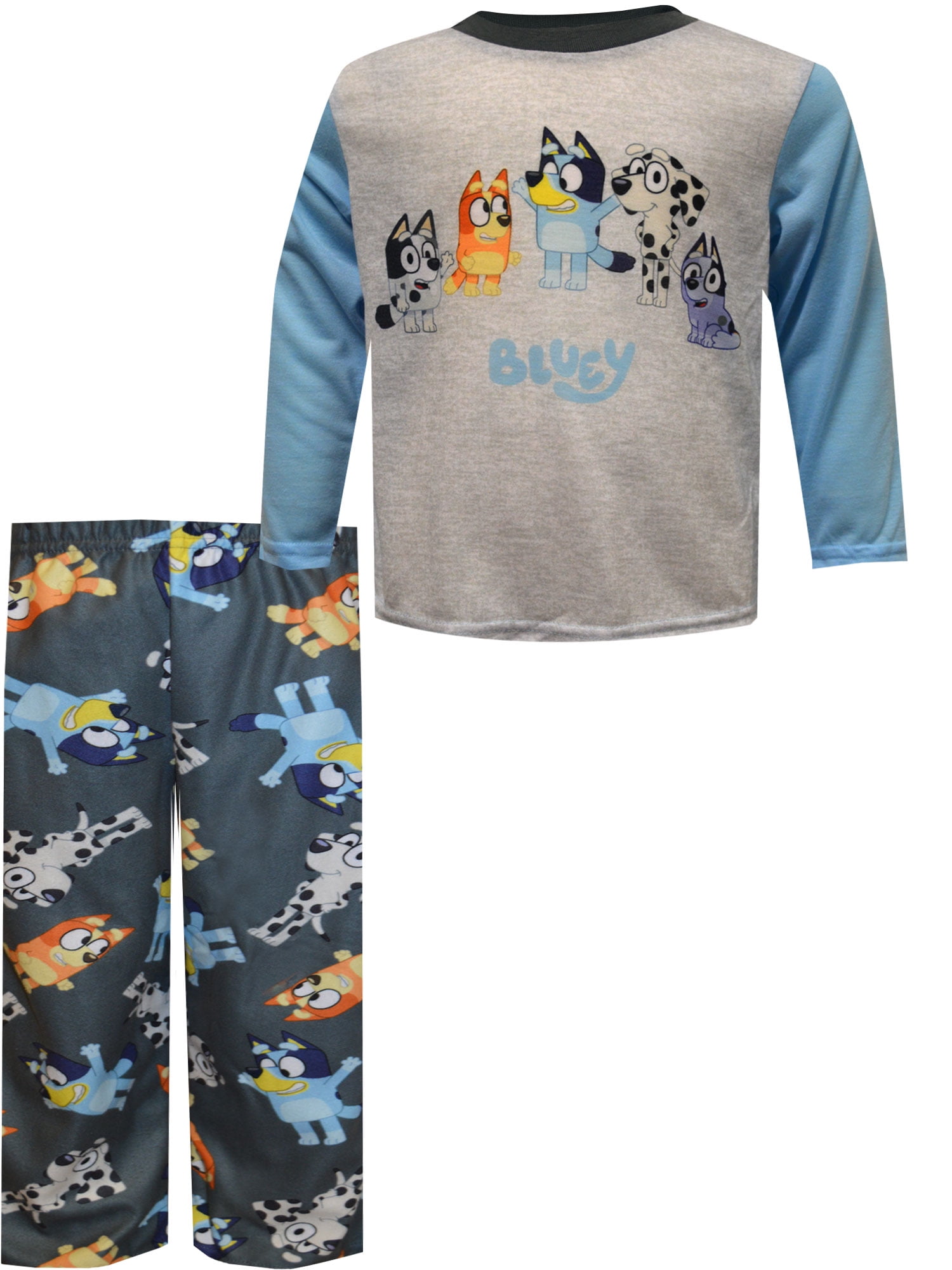 AME INTL Boys Bluey and His Pals Toddler Pajamas (2T) - Walmart.com